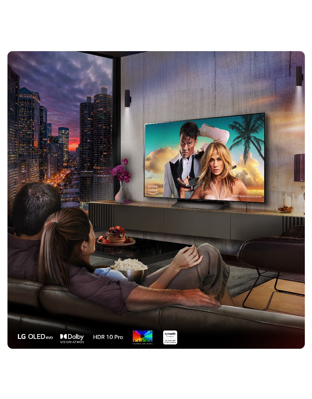 55 inch LG OLED AI C4 4K Smart TV 2024 - OLED55C45LA.AEK | LG UK