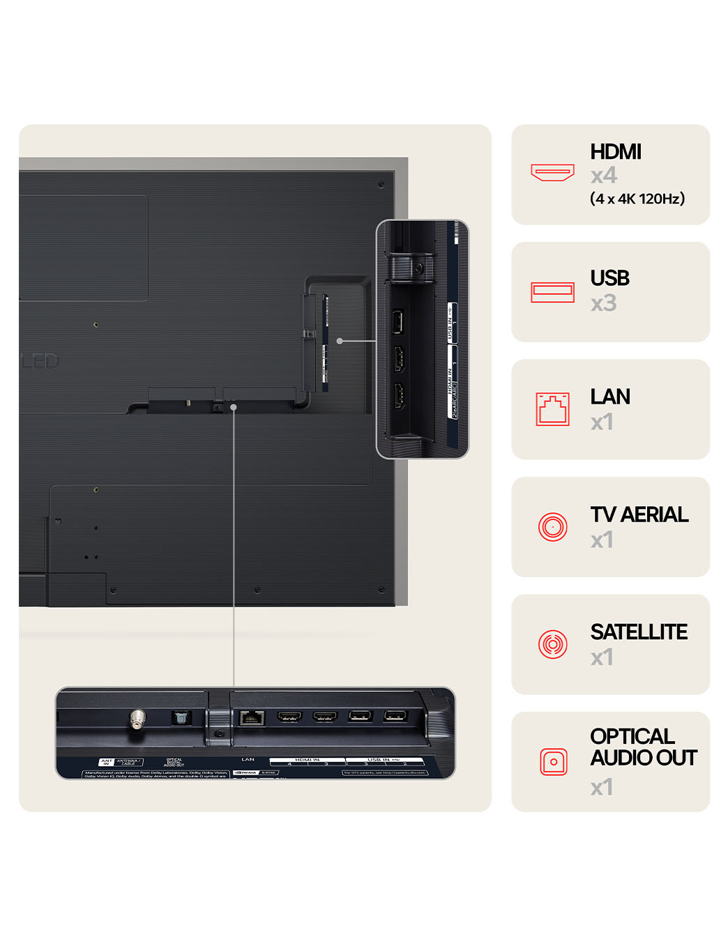 65 inch LG OLED AI G4 4K Smart TV 2024 - OLED65G45LW.AEK | LG UK