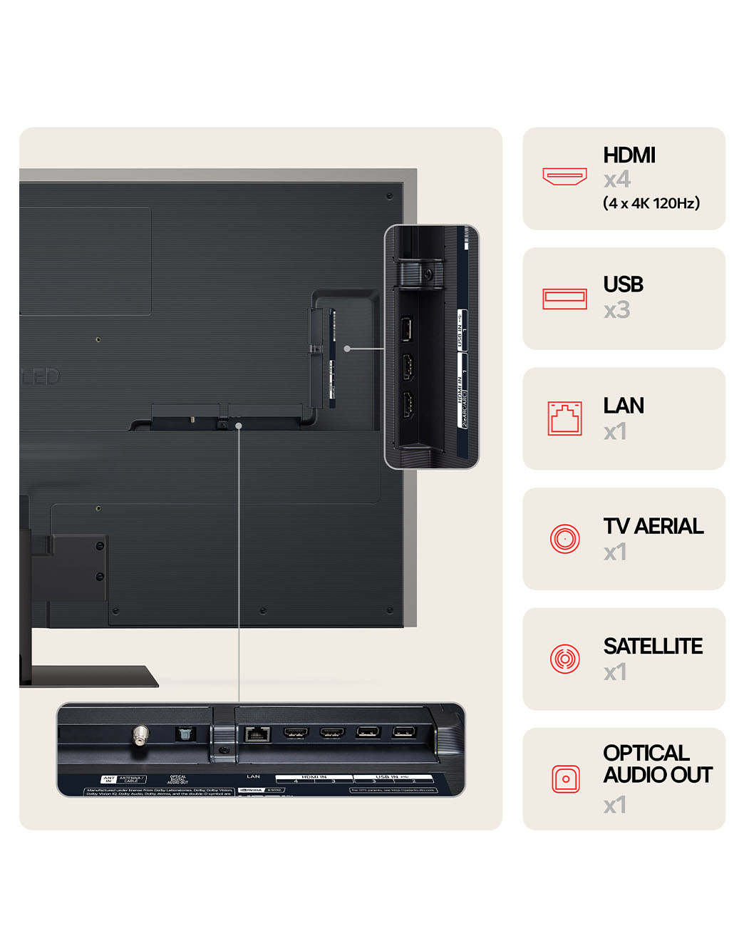 65 inch LG OLED evo G4 4K Smart TV - OLED65G46LS | LG UK