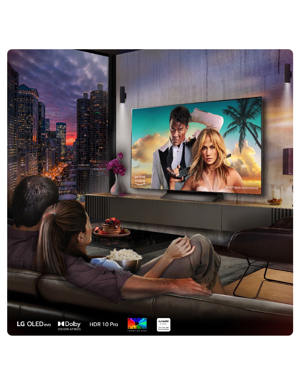 77 inch LG OLED AI C4 4K Smart TV 2024 - OLED77C45LA.AEK | LG UK