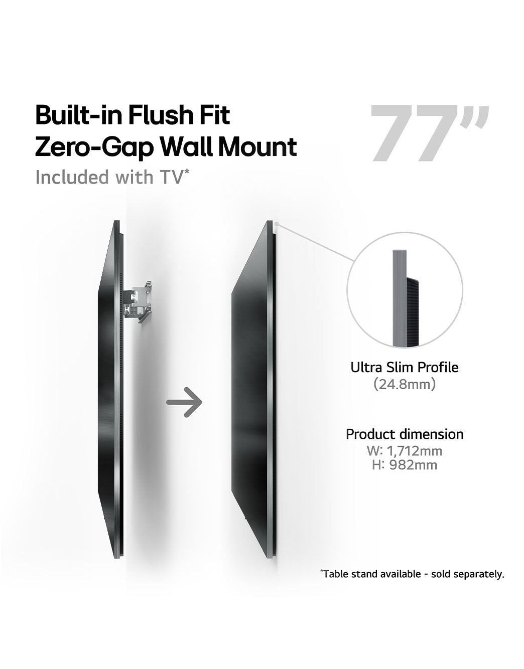 77 inch LG OLED AI G4 4K Smart TV 2024 - OLED77G45LW.AEK | LG UK