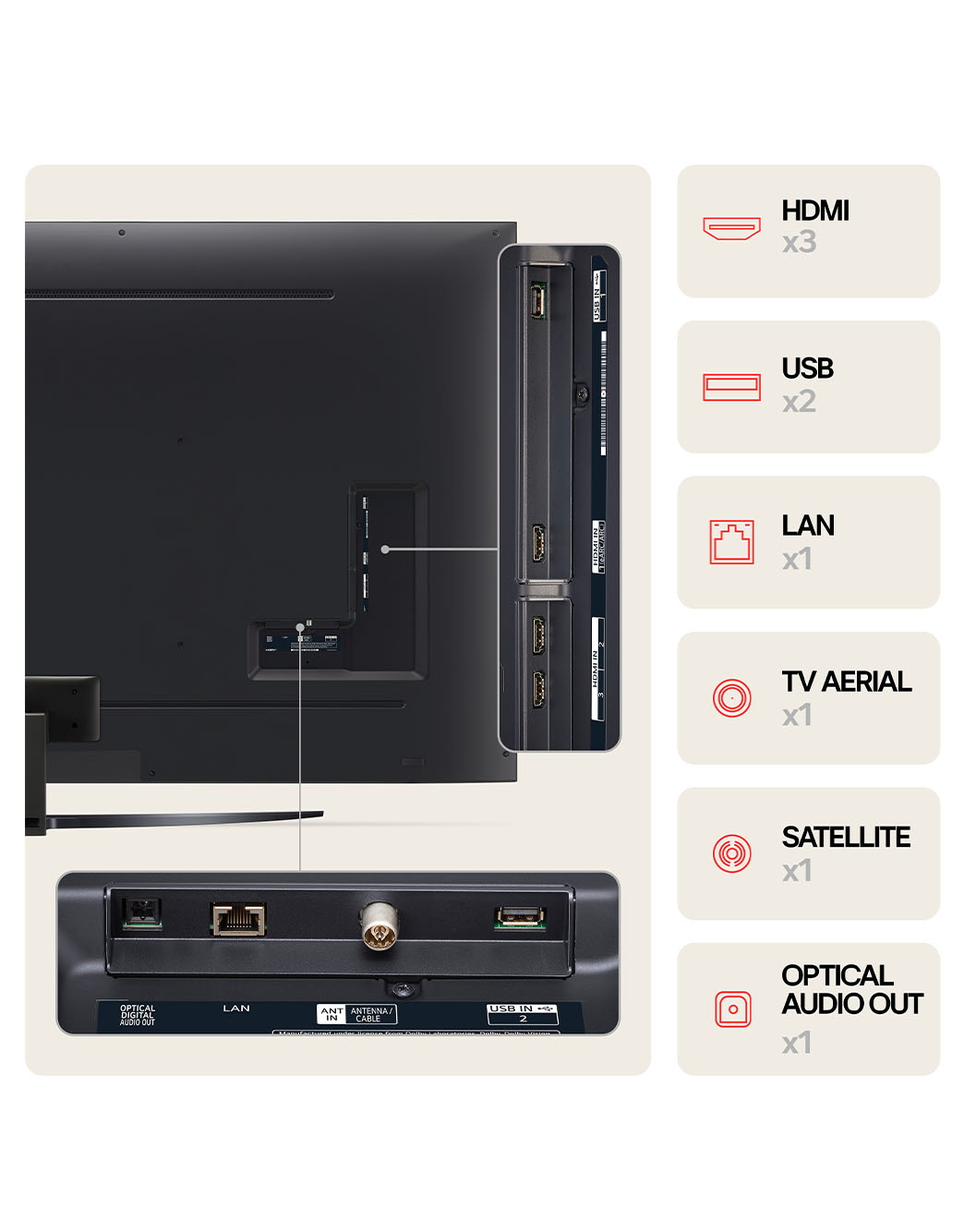 86 inch LG UT81 4K Smart TV 86UT81006LA | LG UK