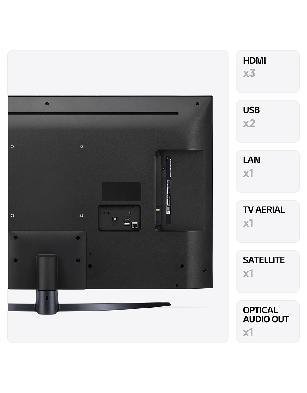 LG UR81 43" 4K Smart UHD TV 2023 - 43UR81006LJ | LG UK