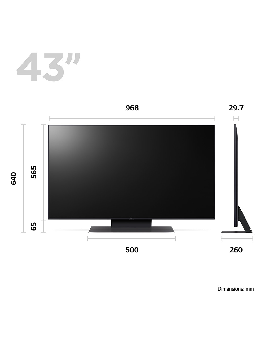 LG UR91 43" 4K Smart UHD TV 2023 - 43UR91006LA | LG UK