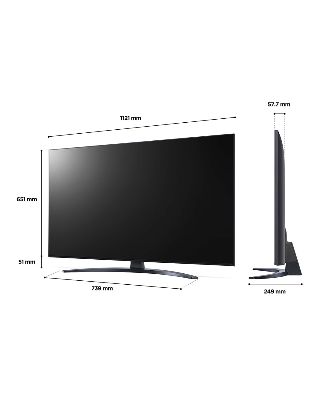 LG Nano76 50" 4K NanoCell Smart TV - 50NANO766QA | LG UK