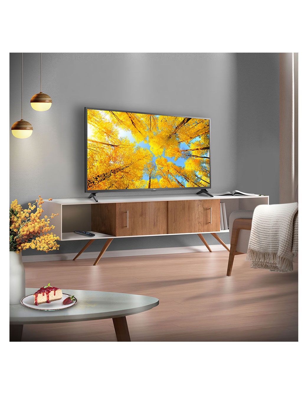 LG LED UQ75 50" 4K Smart TV | 50UQ75006LF | LG UK