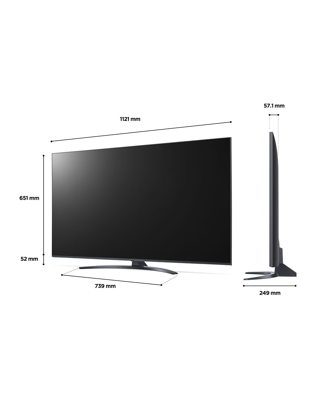 55 inch LG LED 4K Smart TV - 55UQ81006LB | LG UK