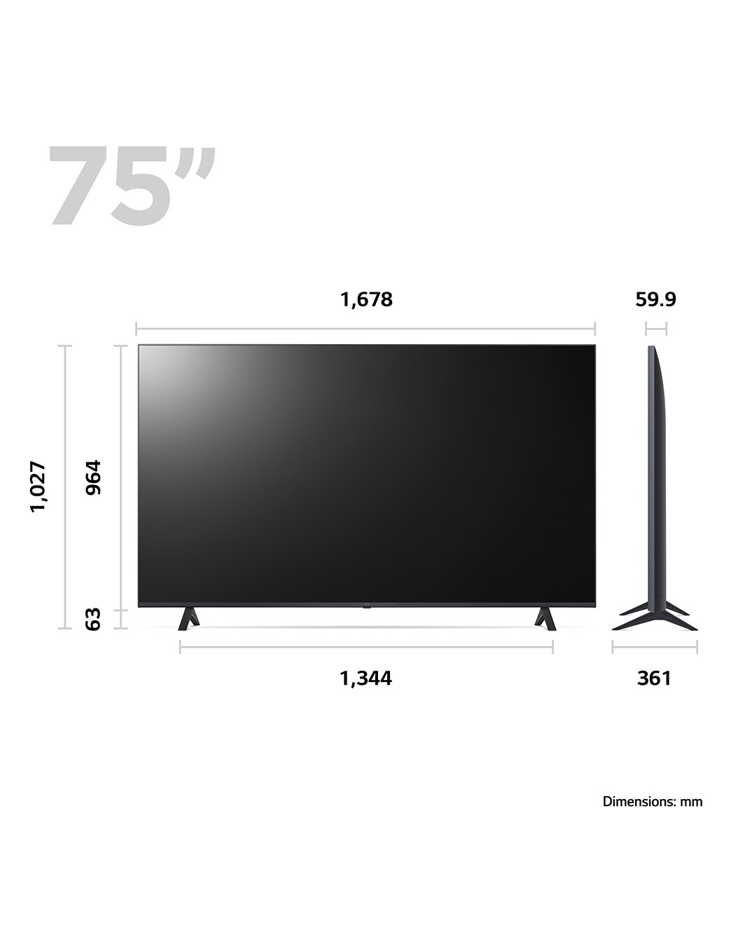 LG UR78 75" 4K Smart UHD TV 2023 - 75UR78006LK | LG UK