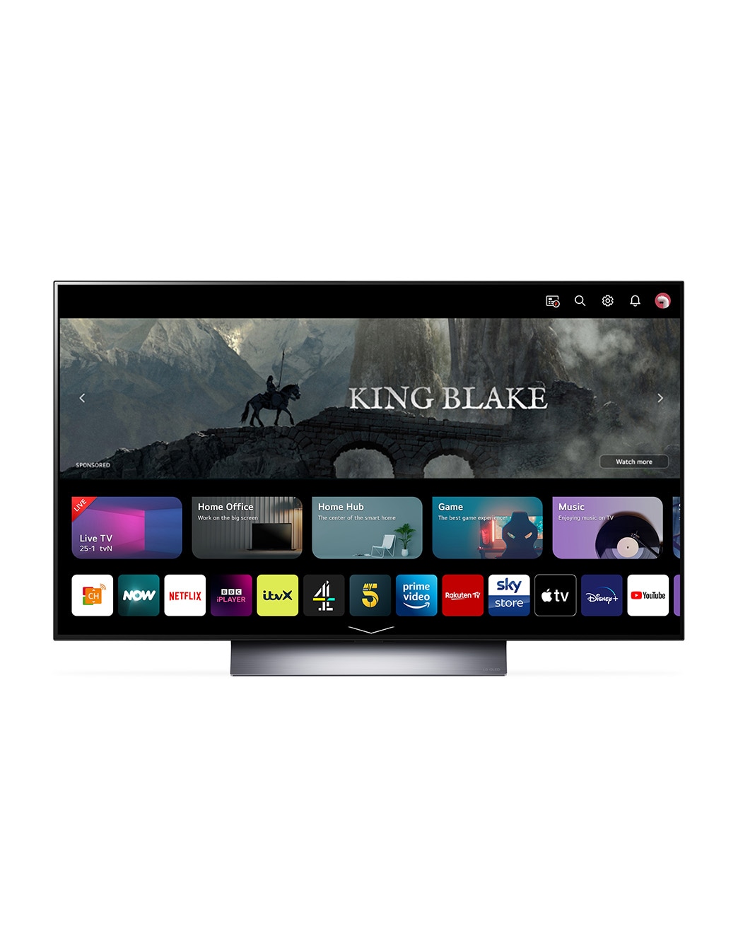 LG OLED evo C3 48" Smart TV - OLED48C34LA | LG UK