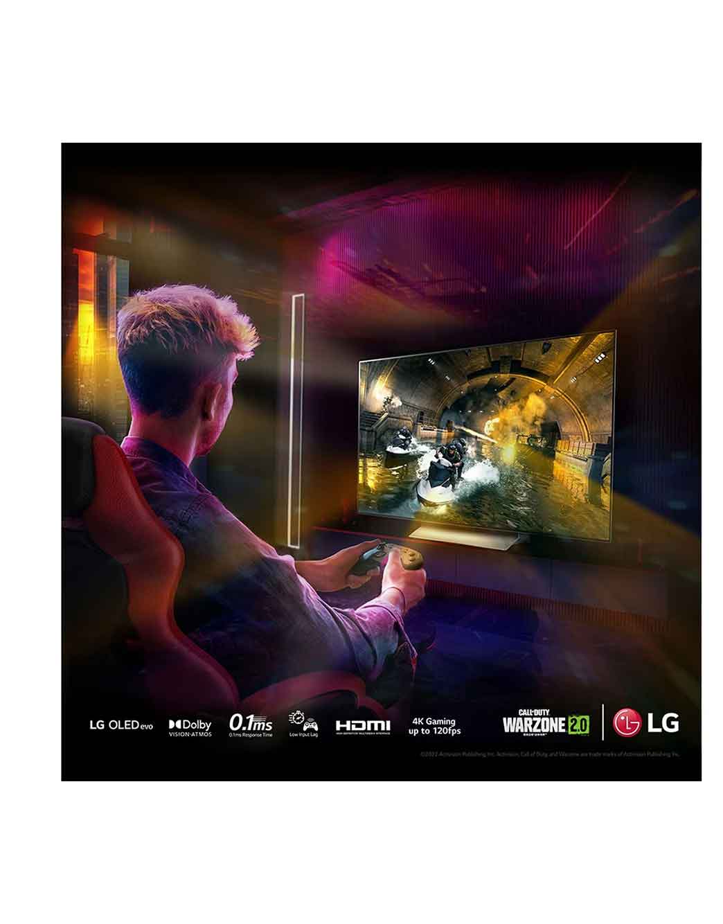 LG OLED evo C3 77" Smart TV - OLED77C34LA | LG UK