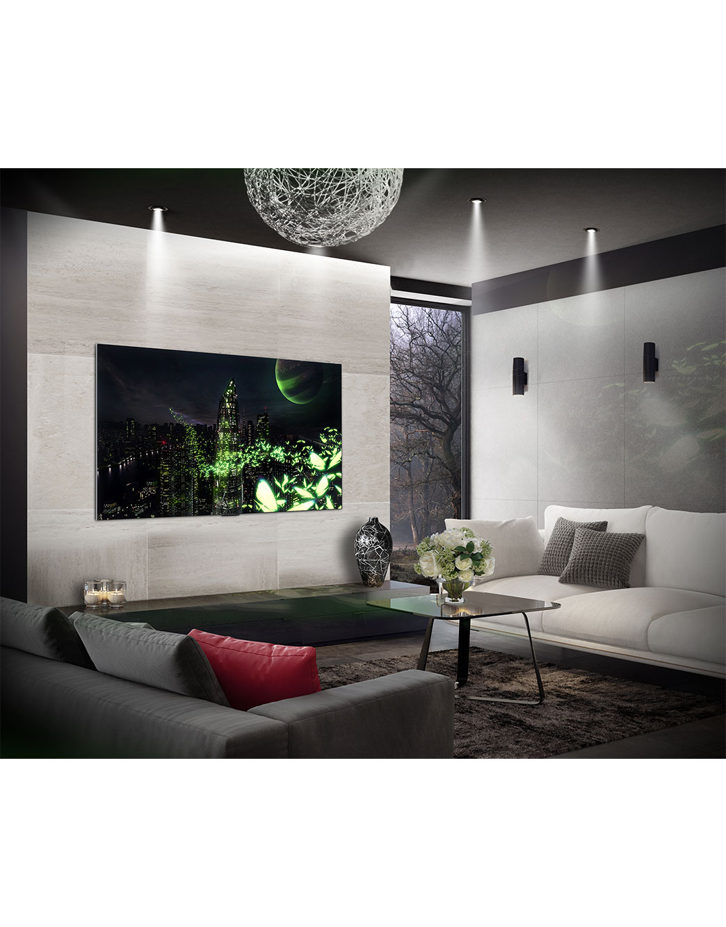 LG OLED evo Gallery Edition G2 65" 4K Smart TV | LG UK