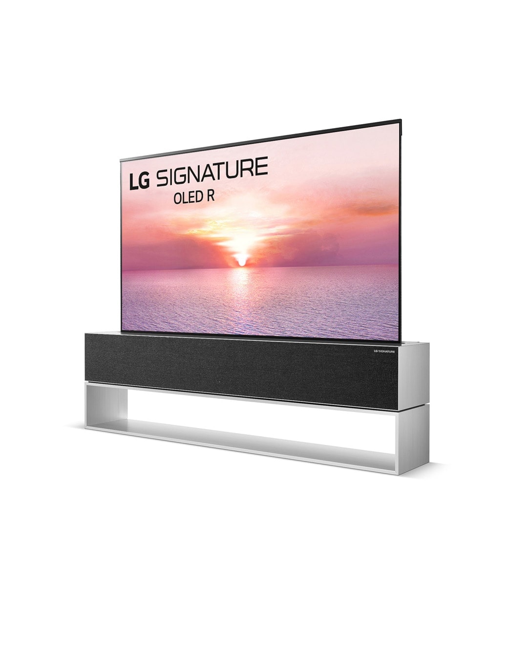 LG SIGNATURE OLED TV 65'' Series R1 - OLED Rollable Design ...