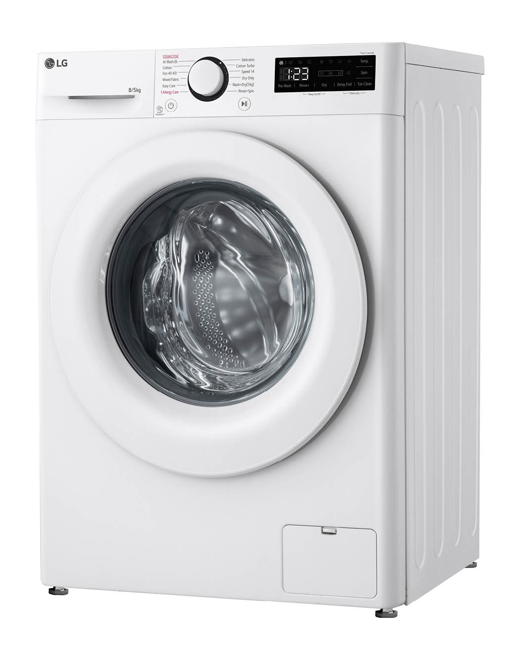 8kg/5kg Counter-Depth MAX™ Washer Dryer White | LG UK