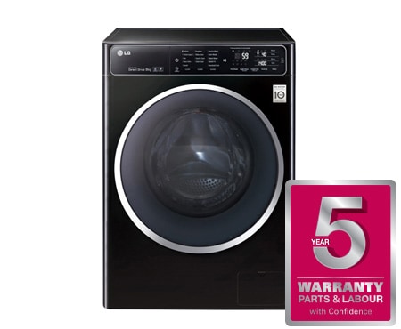 9kg 6 Motion DD Washing Machine with TurboWash™ - F14U1FCN8 | LG UK