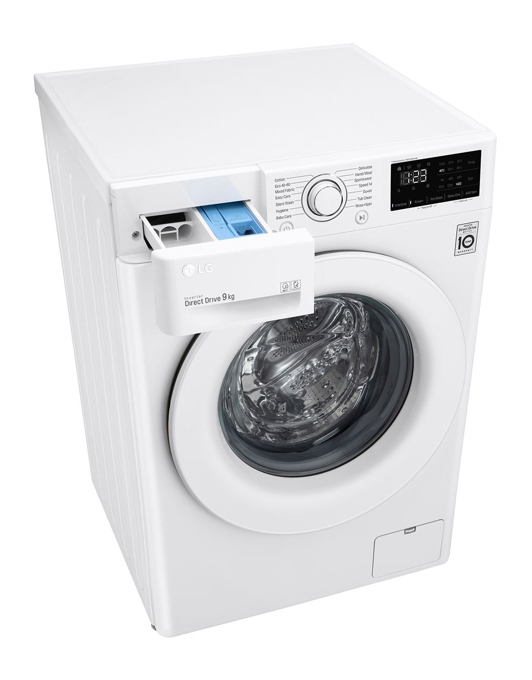 Direct Drive Washing Machine 9kg | F4V309WNW | LG UK