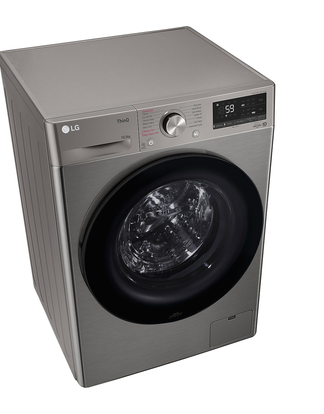 10.5kg AI DD™ Washing Machine Graphite | LG UK