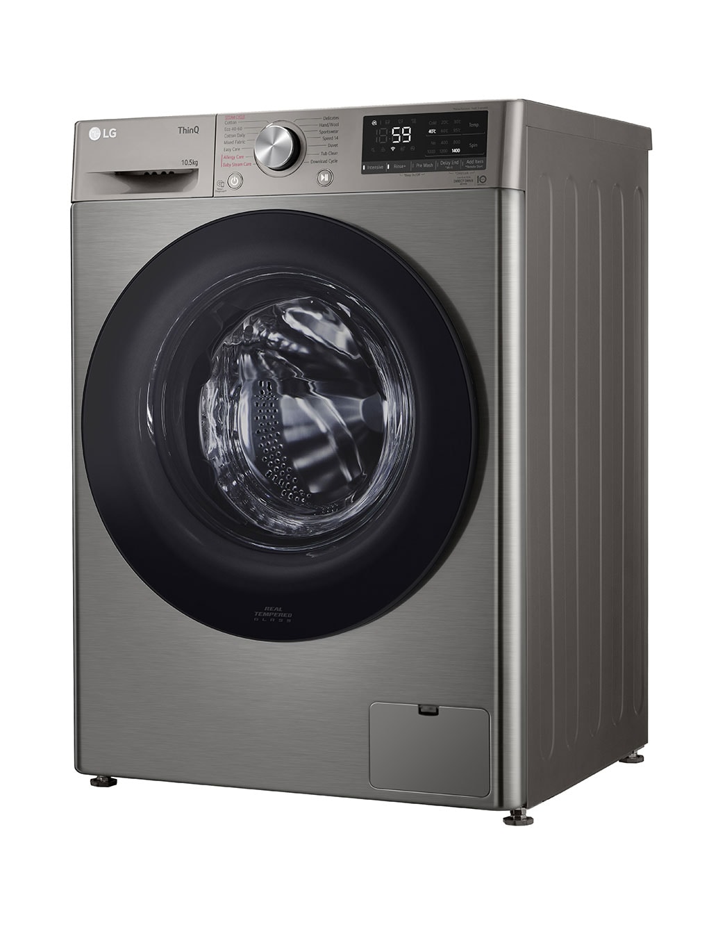 10.5kg AI DD™ Washing Machine Graphite | LG UK
