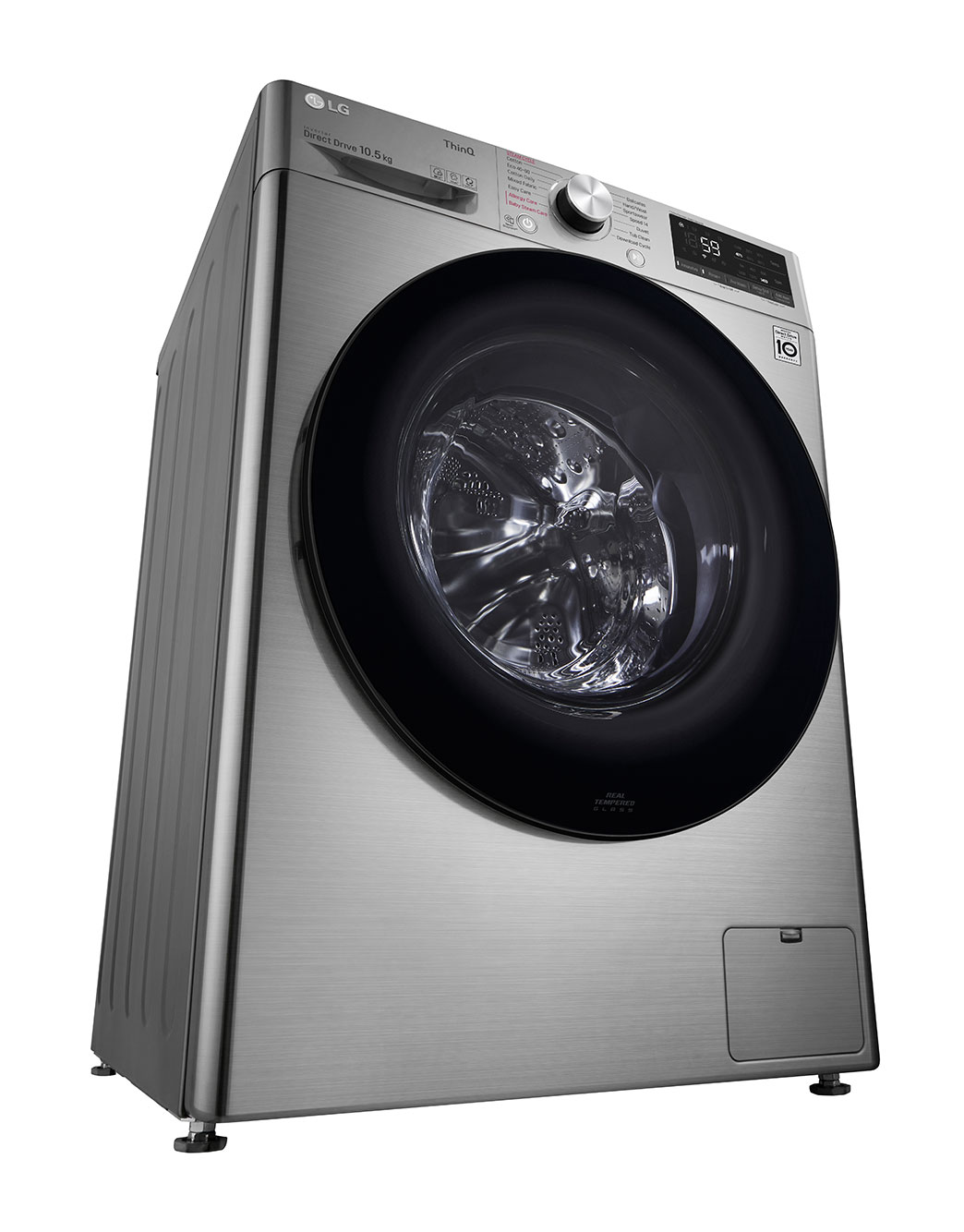 10.5kg AI DD™ Washing Machine Graphite | LG UK