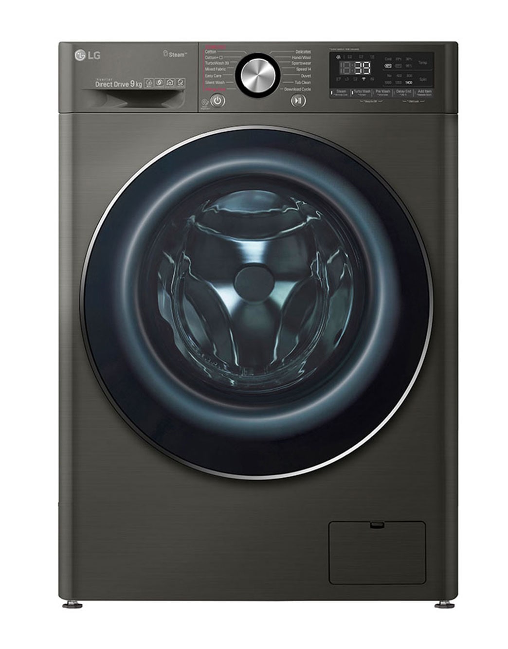 LG Turbowash360™ F4V909BTS 9kg Washing Machine - Black Steal ...