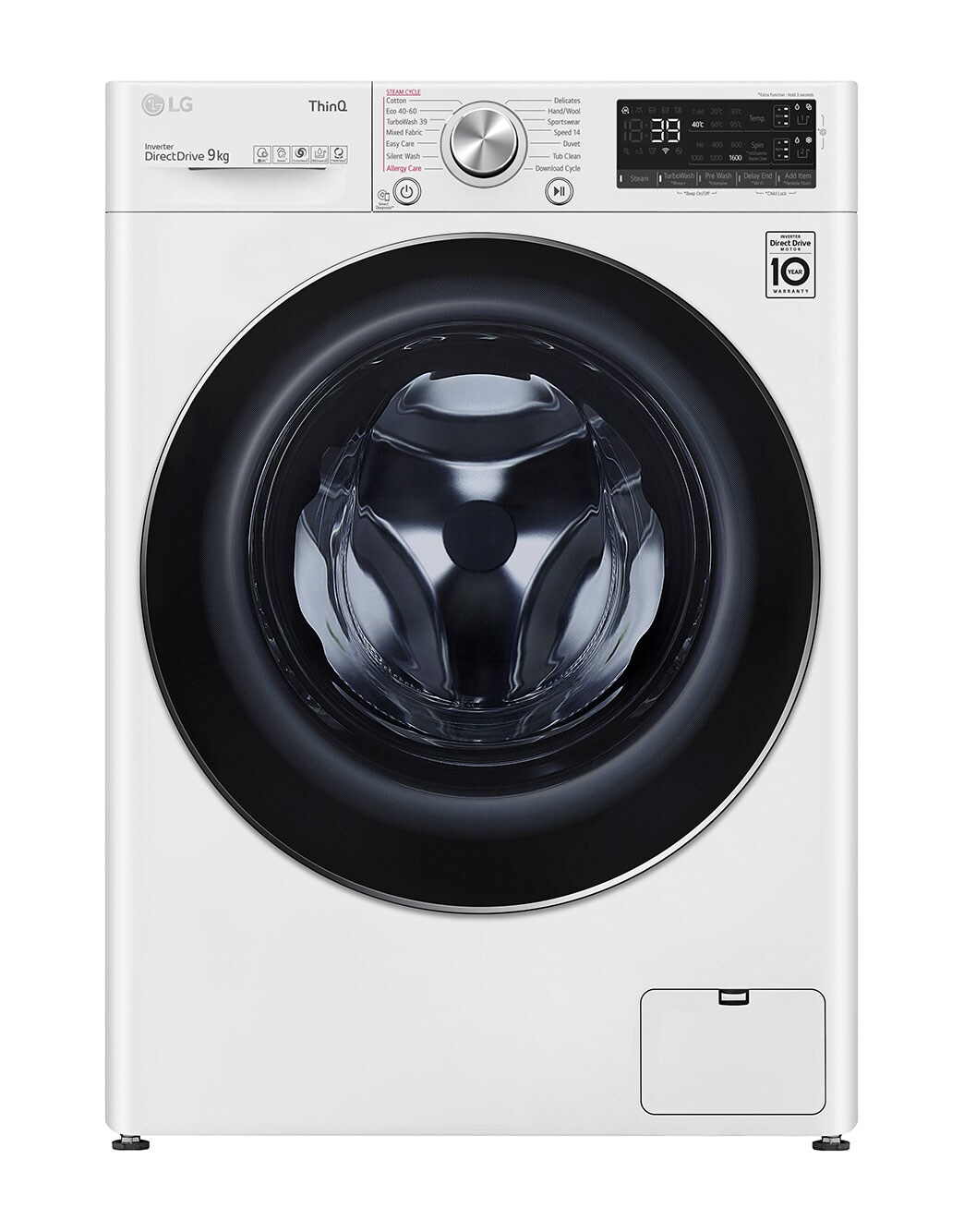 9kg AI DD™ Washing Machine White | LG UK