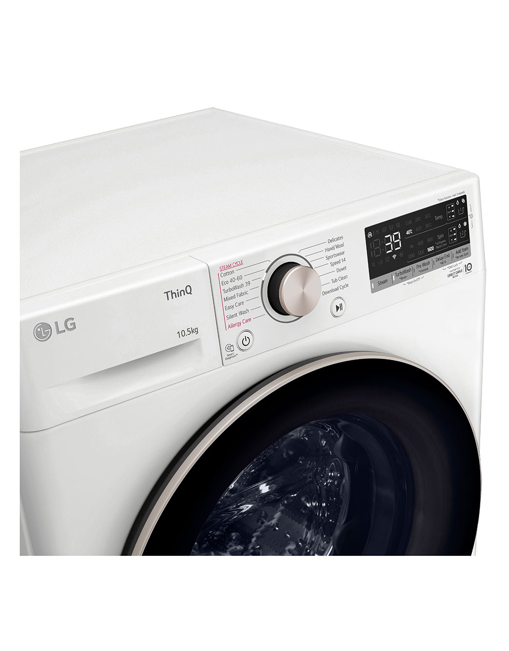 10.5kg Washing Machine AI DD™ - F6V910RTSA | LG UK
