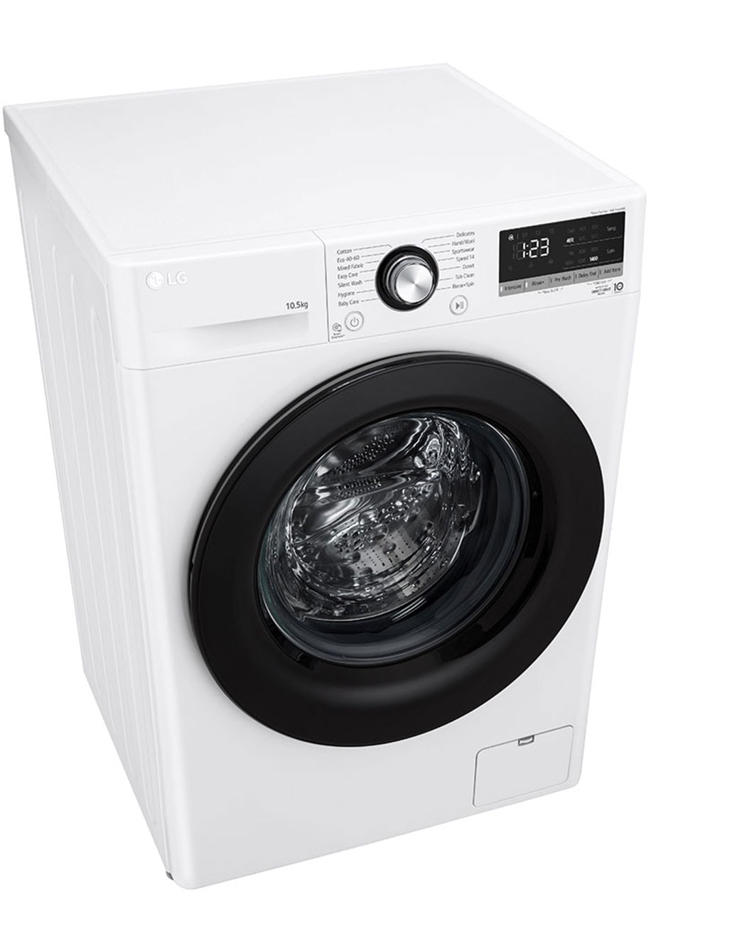 10.5kg AI DD™ Washing Machine White | LG UK