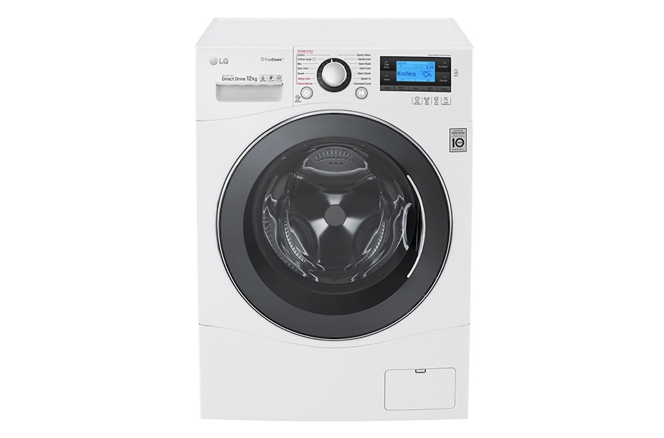 12KG Washing Machine with True Steam™ and Turbowash™ technology ...