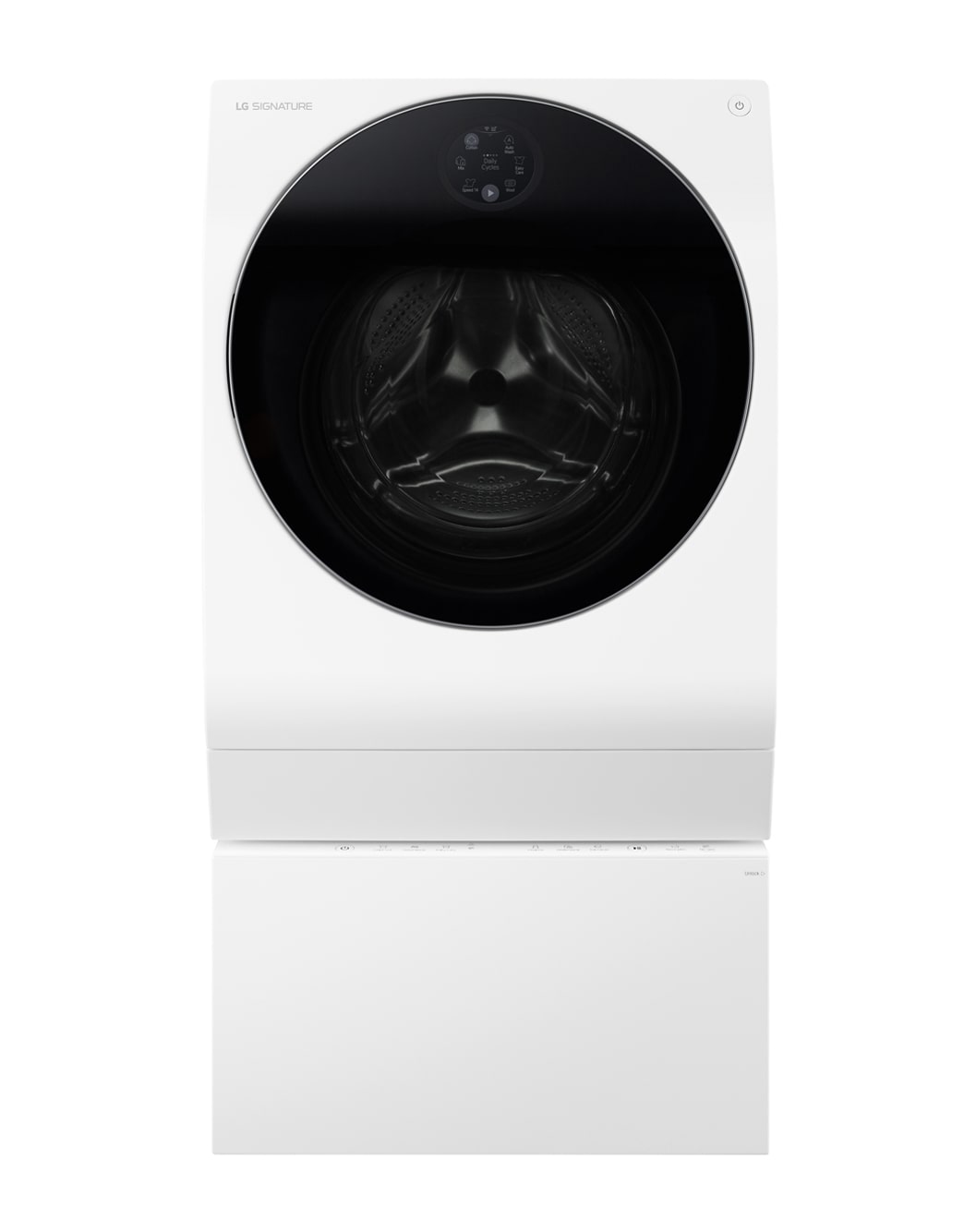 LG SIGNATURE 12KG TWINWash™ Washing Machine with Centum System ...