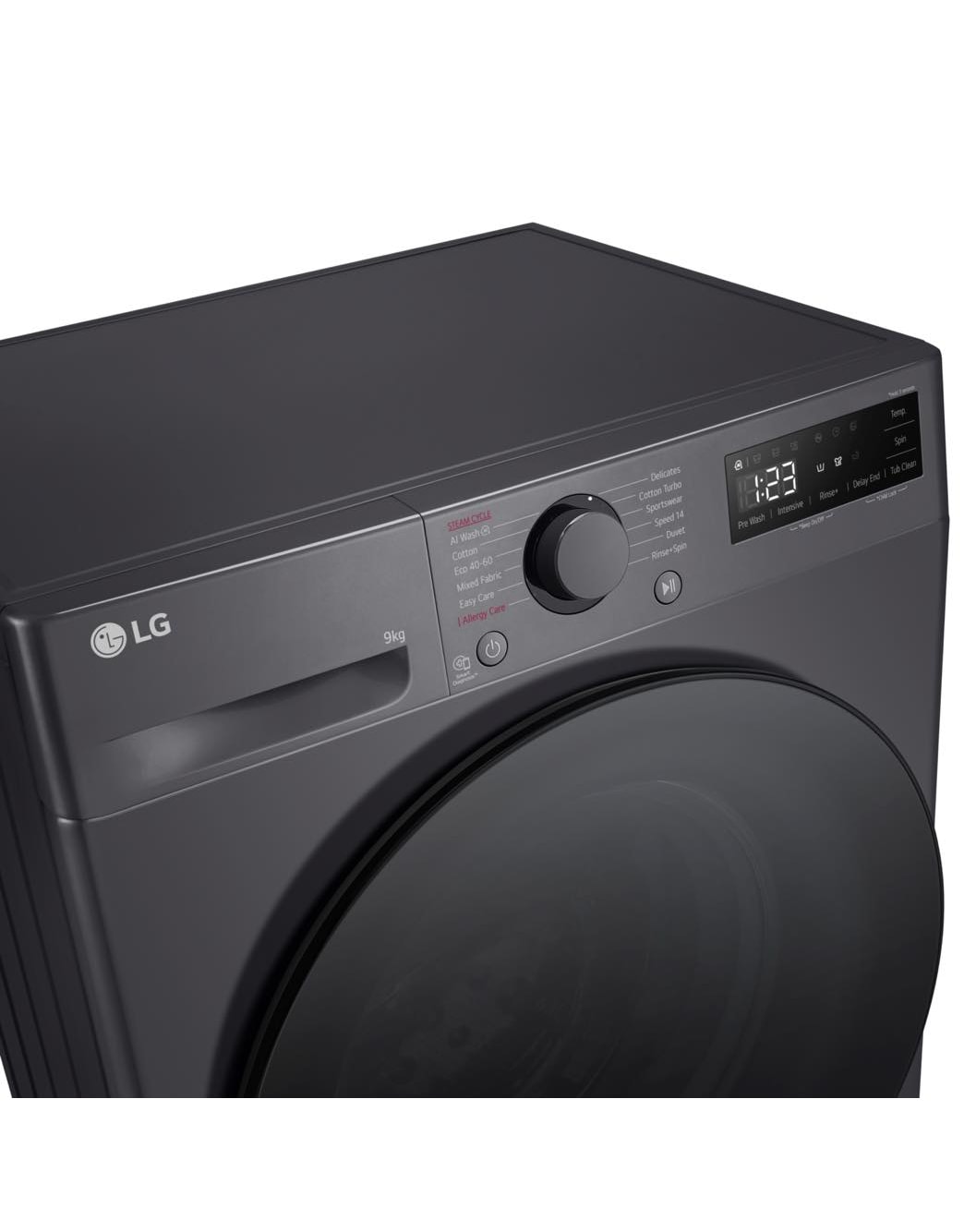 9kg Counter-Depth MAX™ Washing Machine, Slate Grey | LG UK