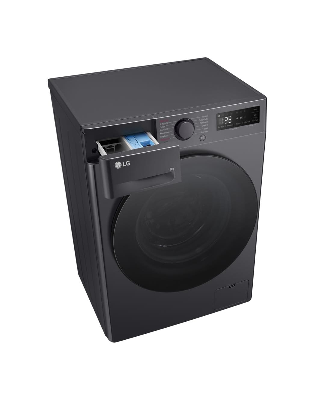 9kg Counter-Depth MAX™ Washing Machine, Slate Grey | LG UK