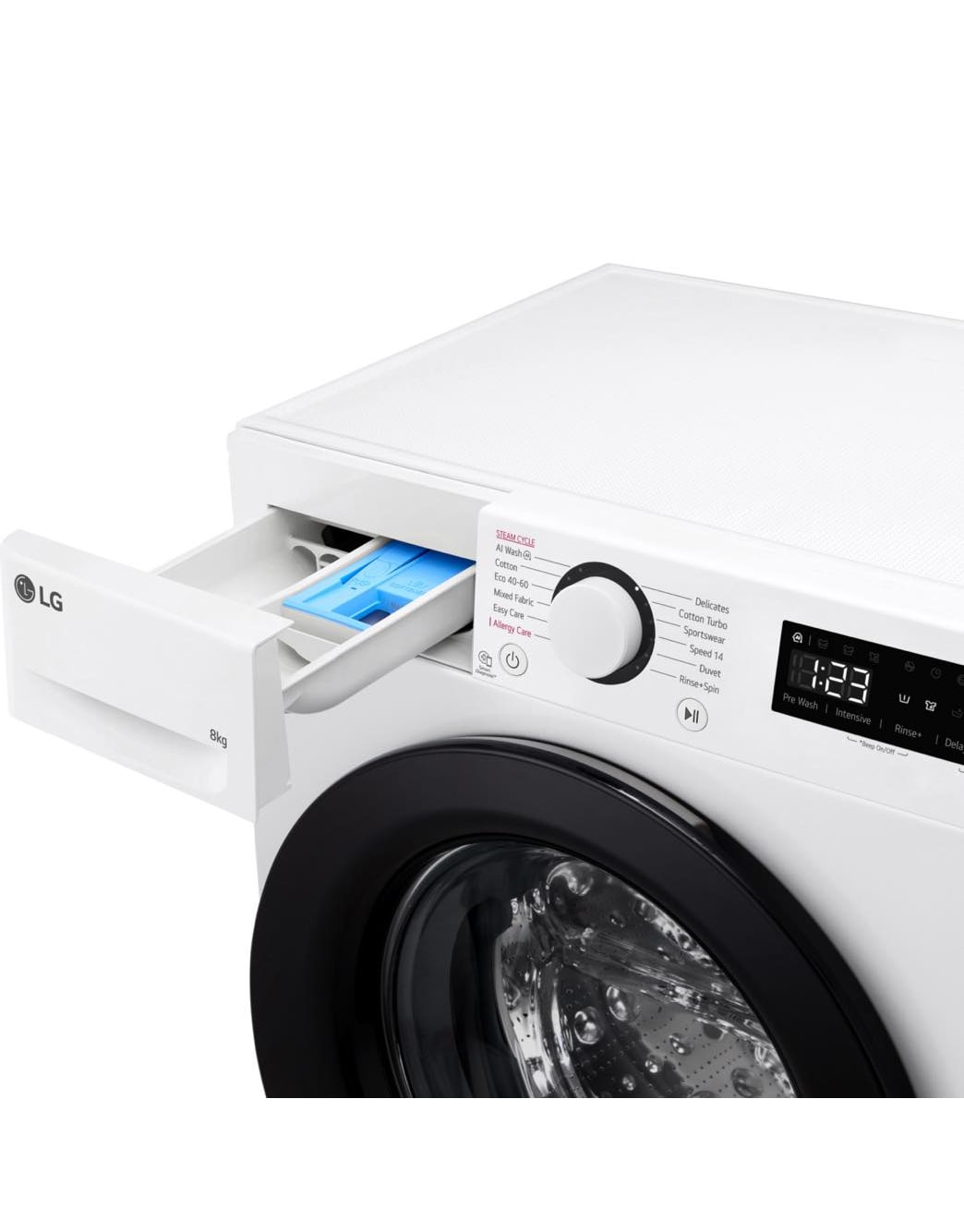 8kg Counter-Depth MAX™ Washing Machine White | LG UK