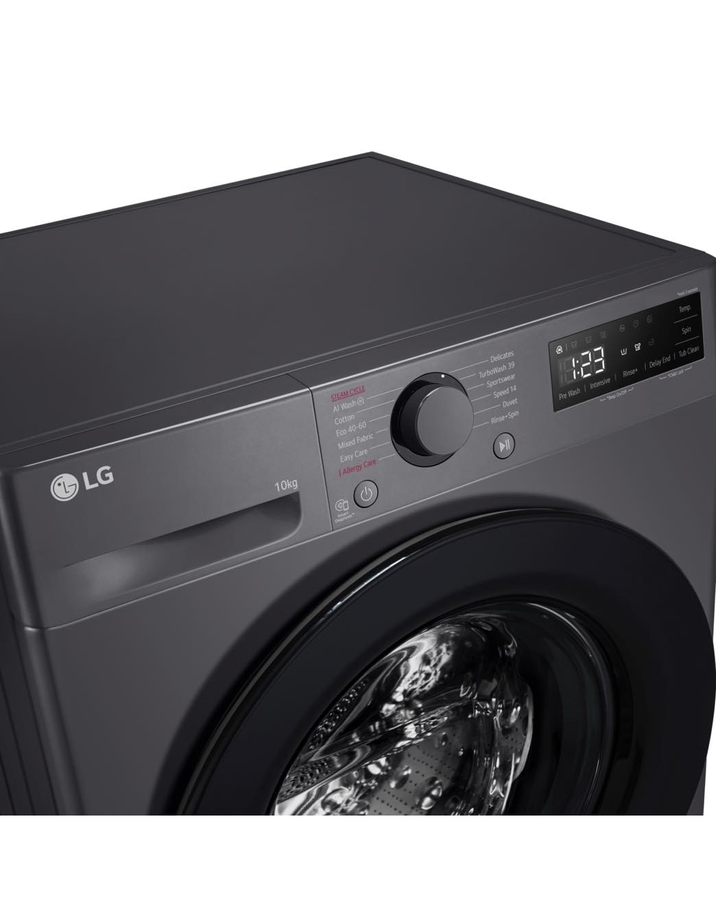 10kg TurboWash™360 Washing Machine Slate Grey | LG UK