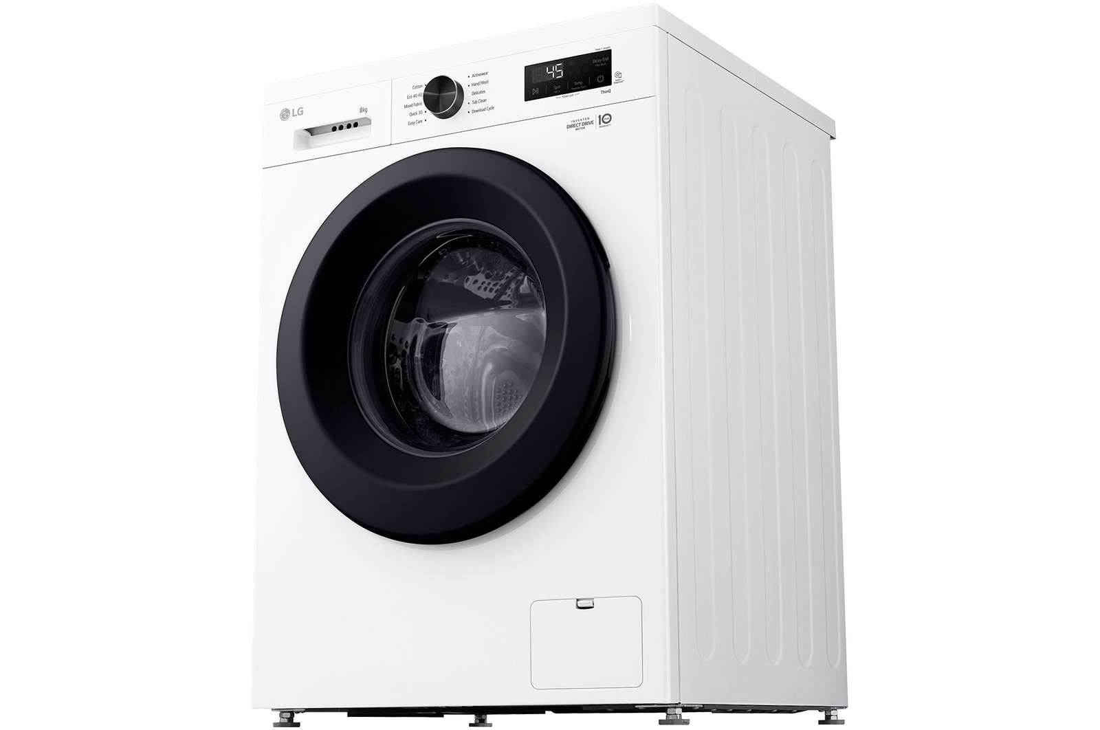 8kg Direct Drive Washing Machine White | LG UK