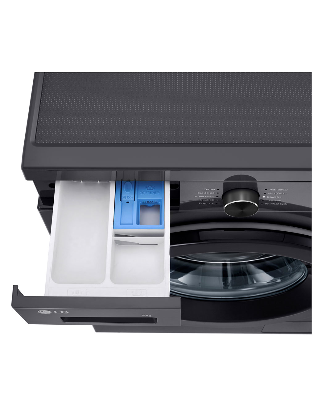 9kg Direct Drive Washing Machine Grey | LG UK