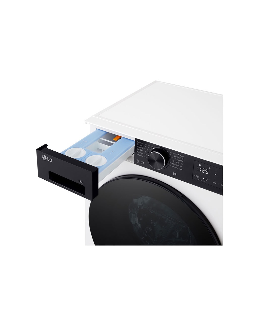 11kg AI Direct Drive Washing Machine White | LG UK
