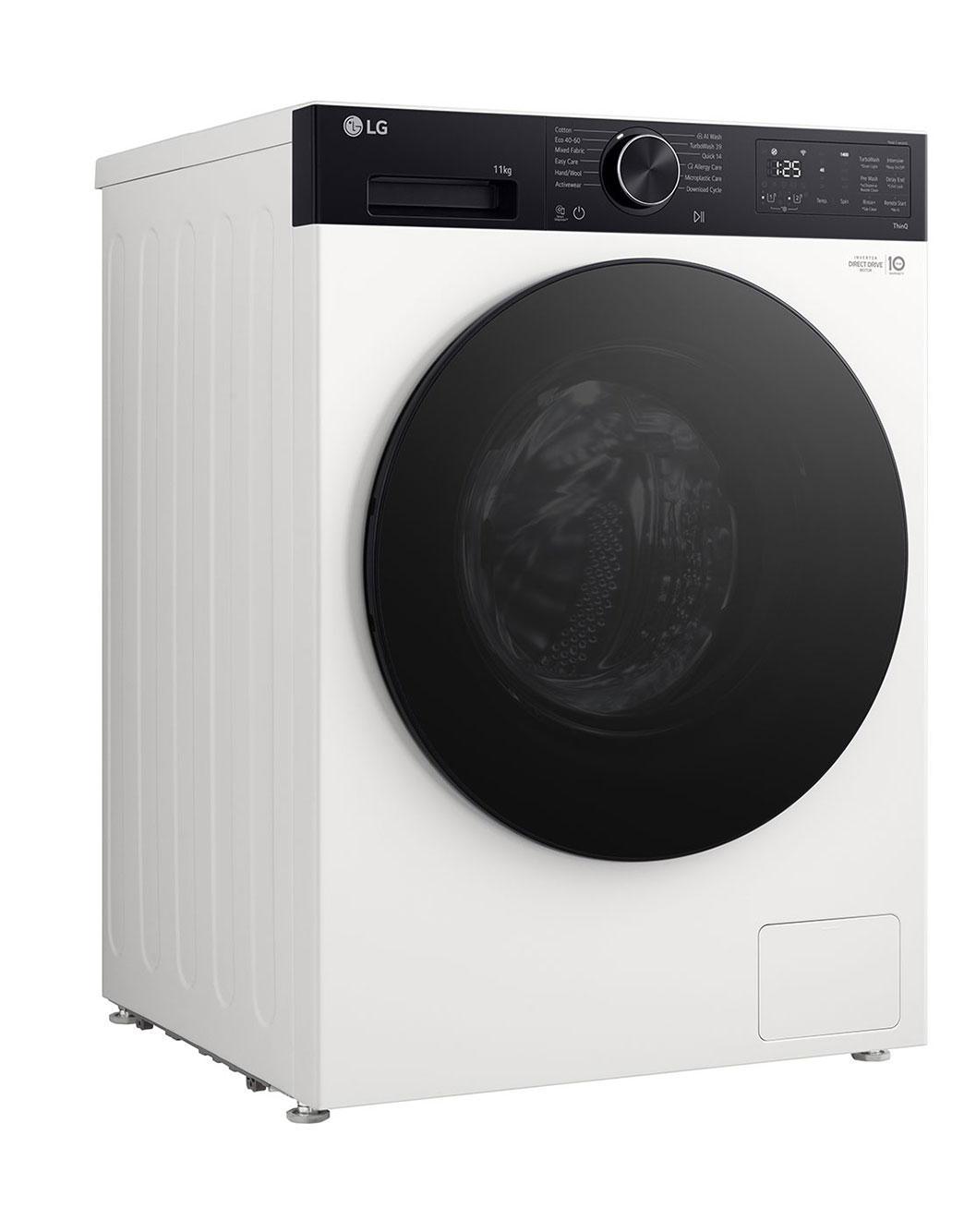 11kg AI Direct Drive Washing Machine White | LG UK