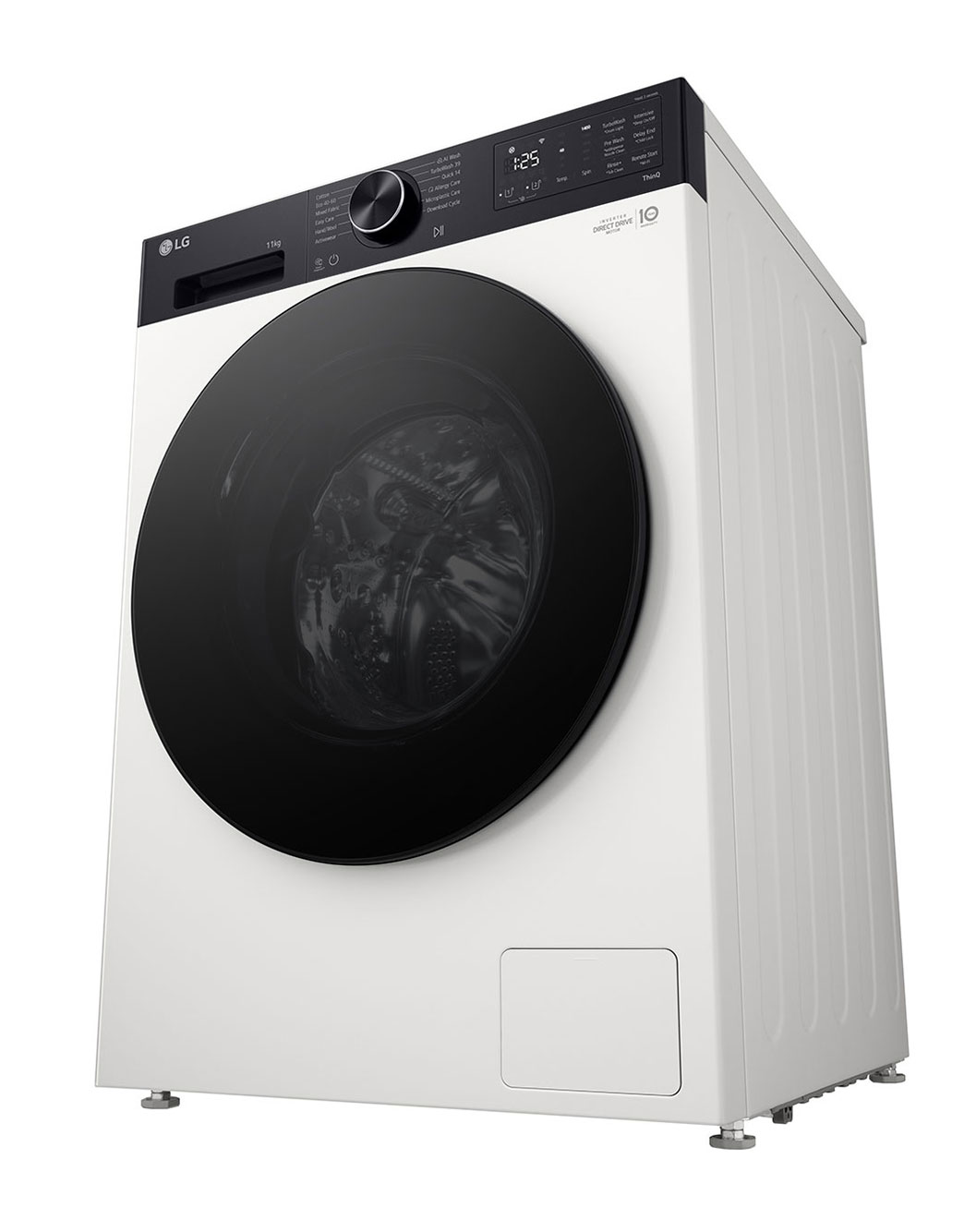 11kg AI Direct Drive Washing Machine White | LG UK