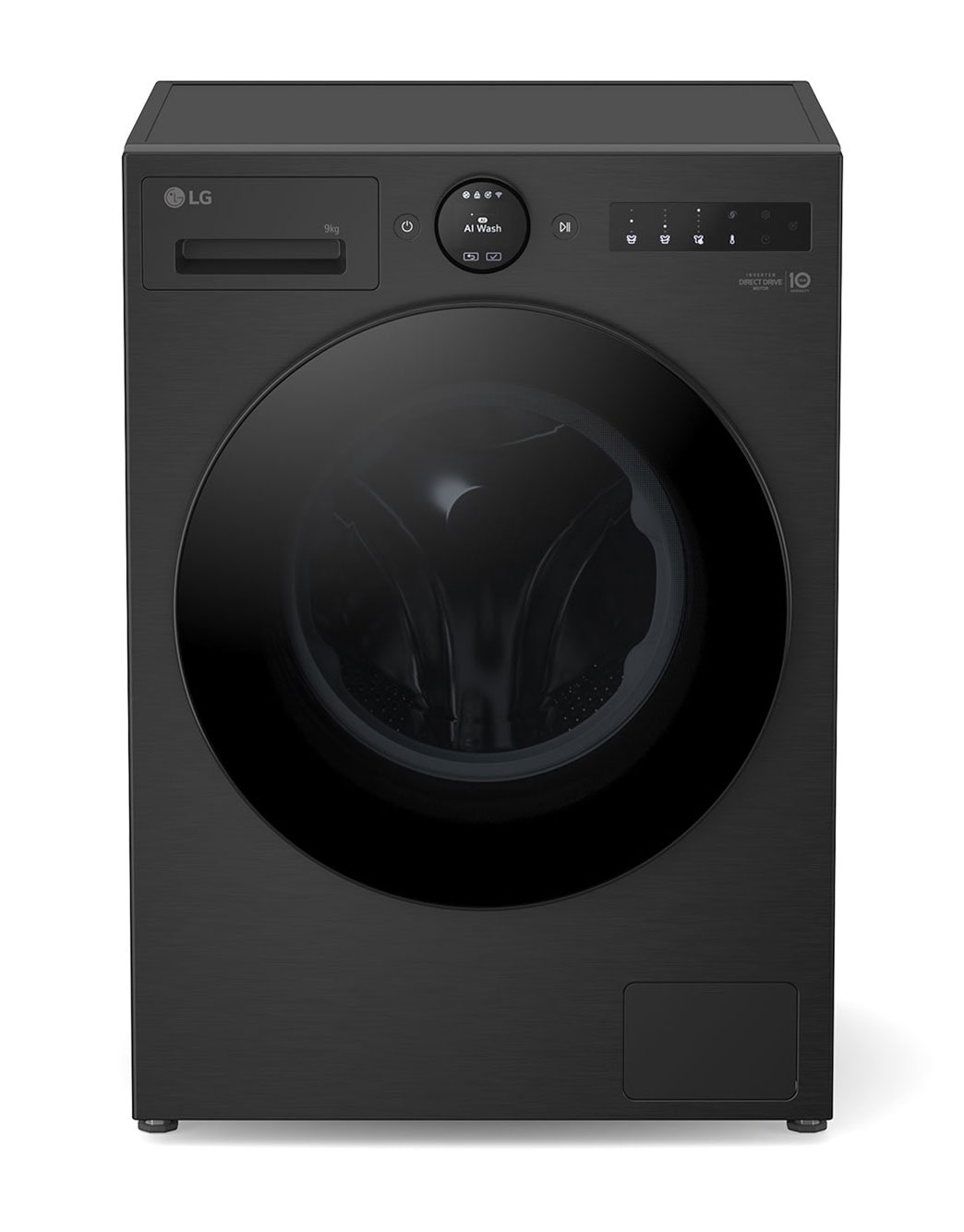 9kg Washing Machine Black F4X7009TBB | LG UK