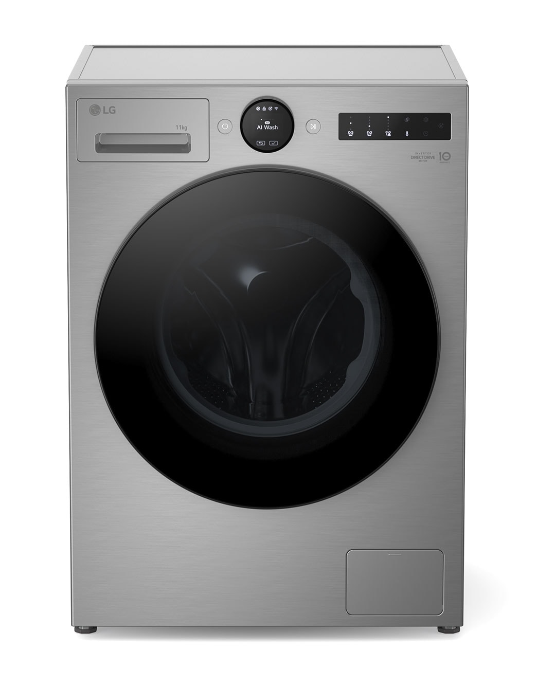 11kg Washing Machine Silver F4X7011TSB | LG UK