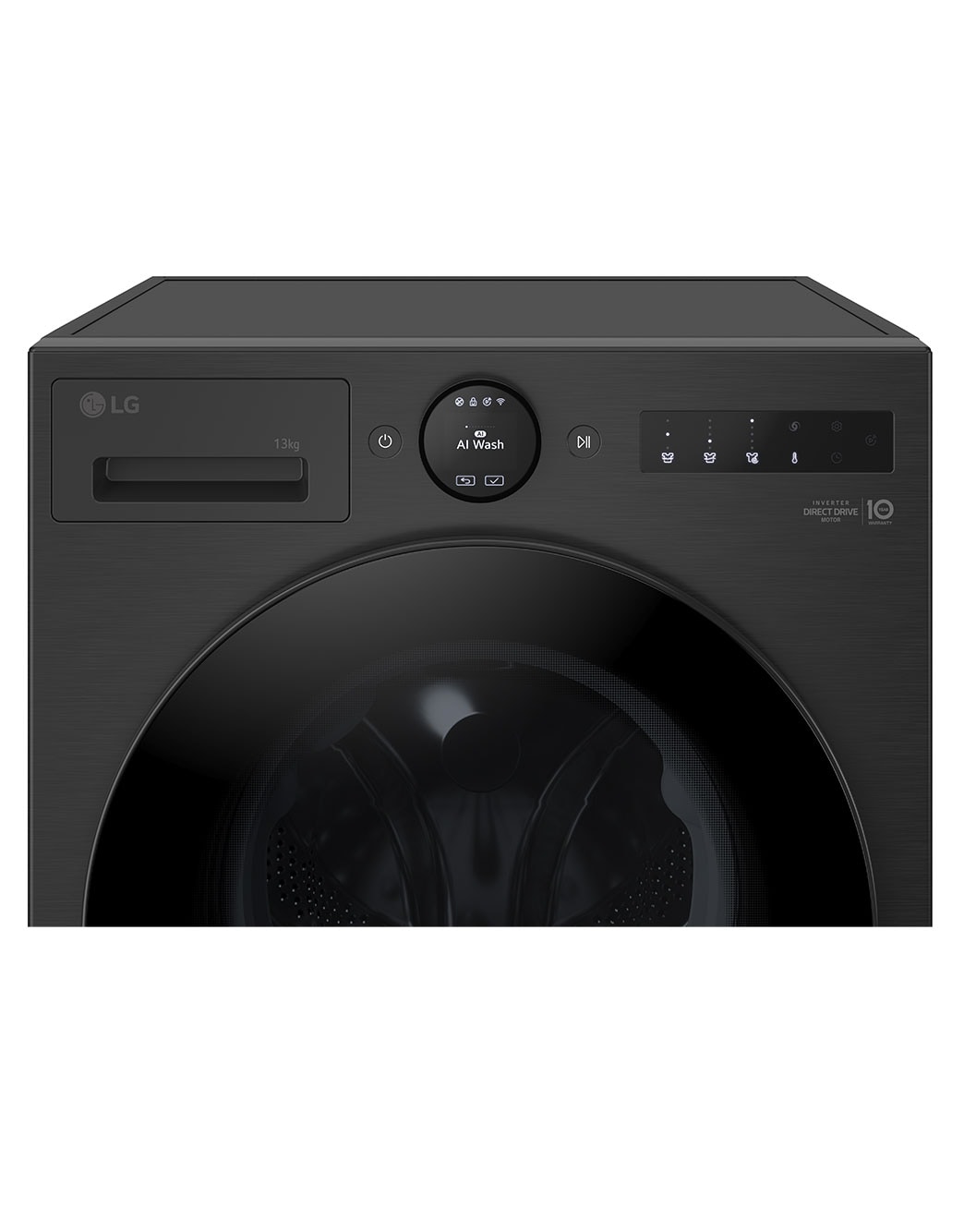 Washing Machine Black F4X7513TBB | LG UK