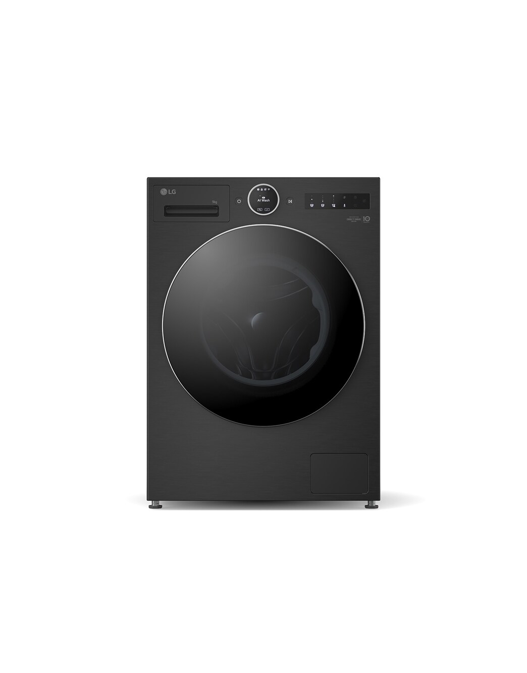 9kg Washing Machine Black F4X9009TBC | LG UK