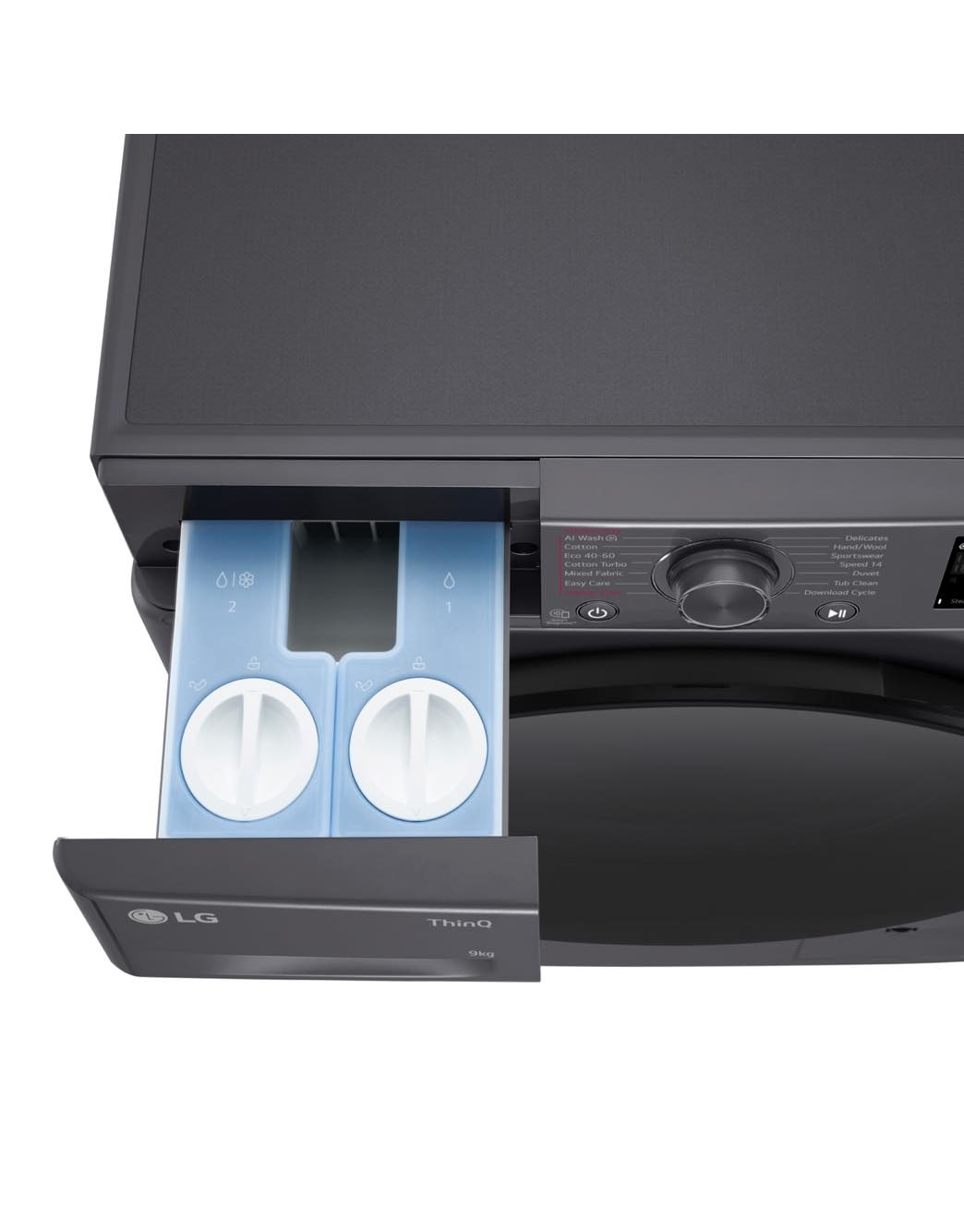 9kg Washing Machine Slate Grey | F4Y509GBLA1 | LG UK