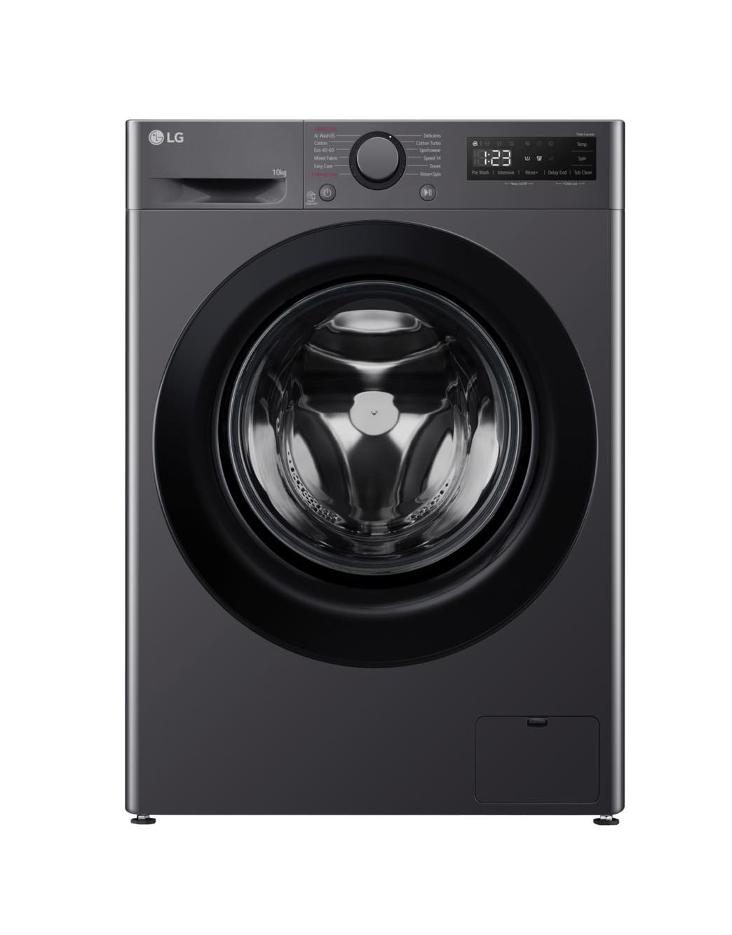 10kg Steam™ Washing Machine Slate Grey | LG UK