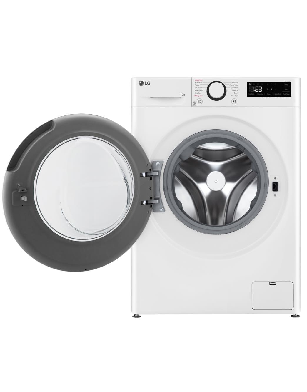 10kg Steam™ Washing Machine White | LG UK