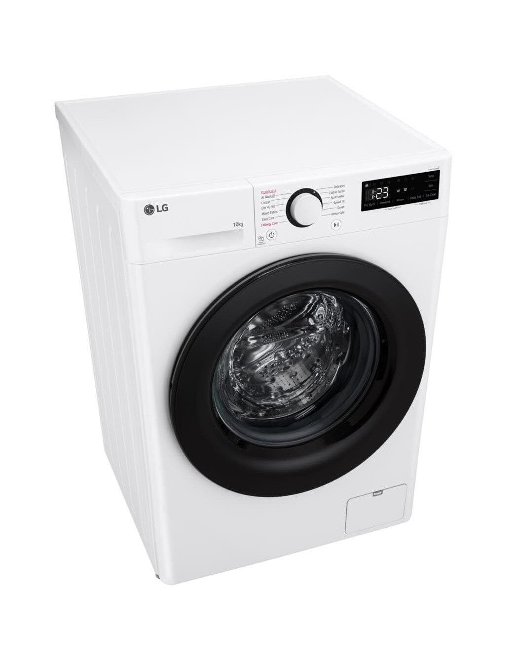 10kg Steam™ Washing Machine White | LG UK