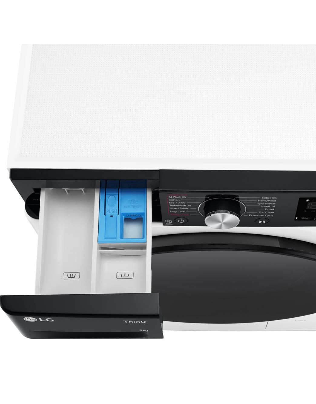 9kg Washing Machine White | LG UK