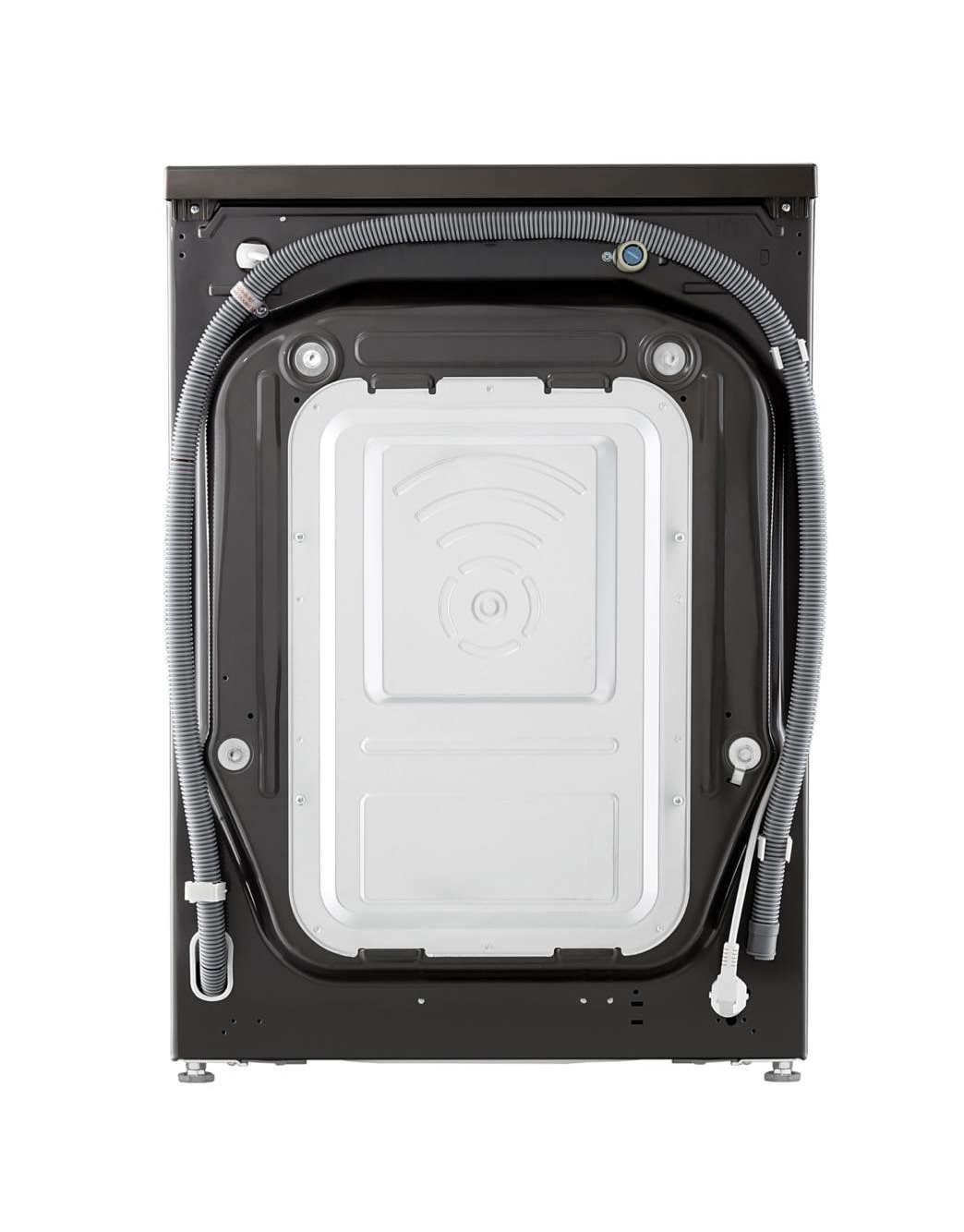 13kg AI Direct Drive Washing Machine Platinum Black | LG UK