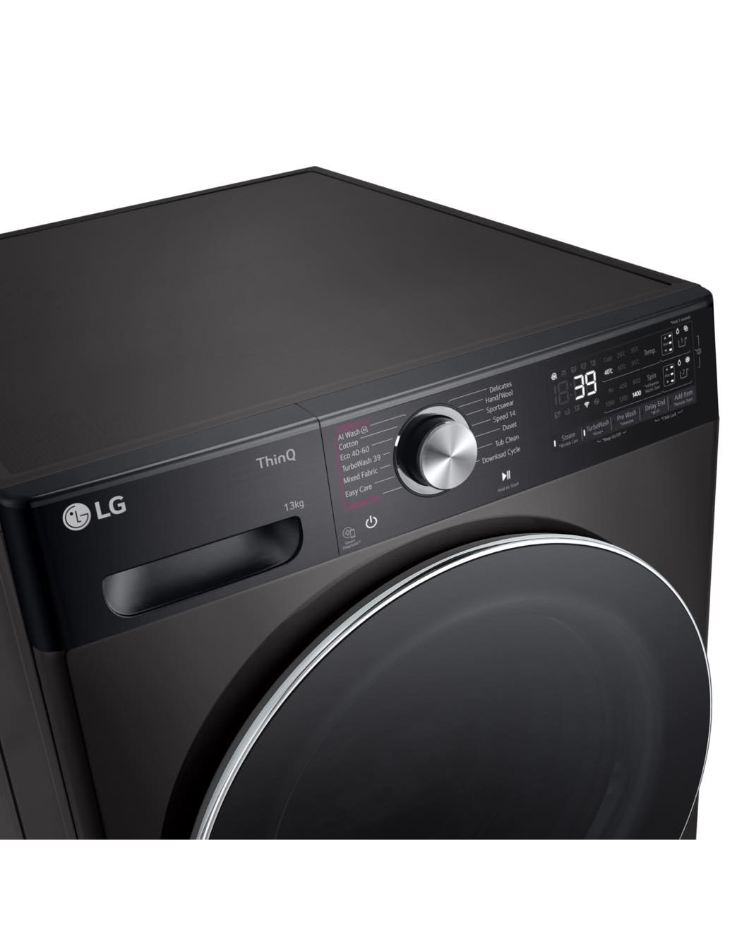 AI DD™ 13kg Front Load Washing Machine - F4Y913BCTA1 | LG UK