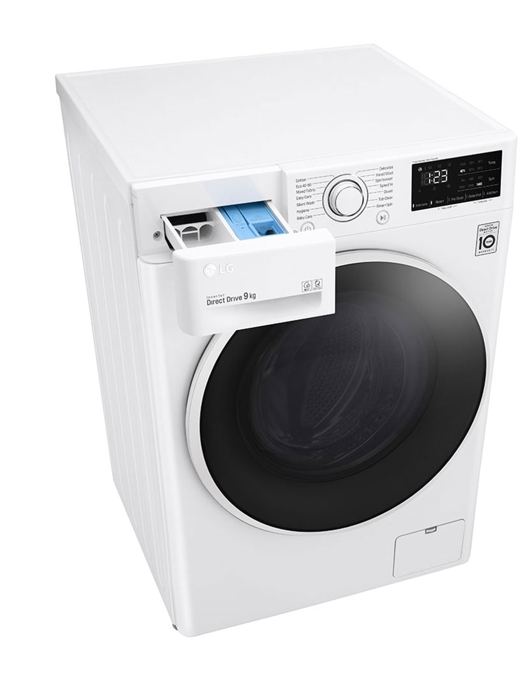 9kg AI DD™ Washing Machine, White - FAV309WNE | LG UK