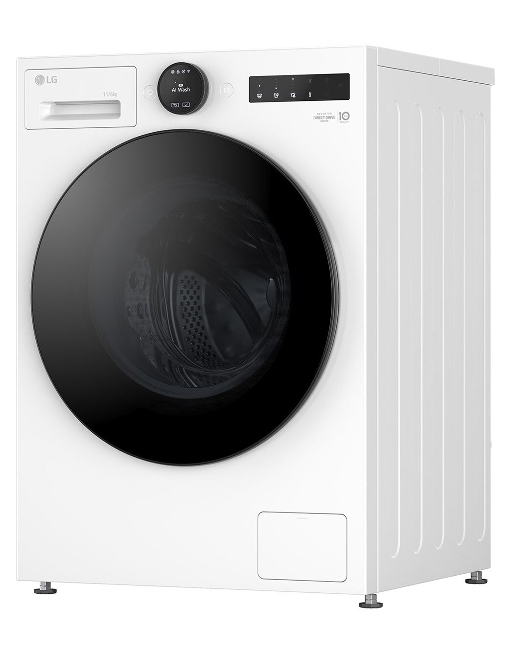 11kg / 6kg AI Direct Drive™ Washer Dryer White | LG UK